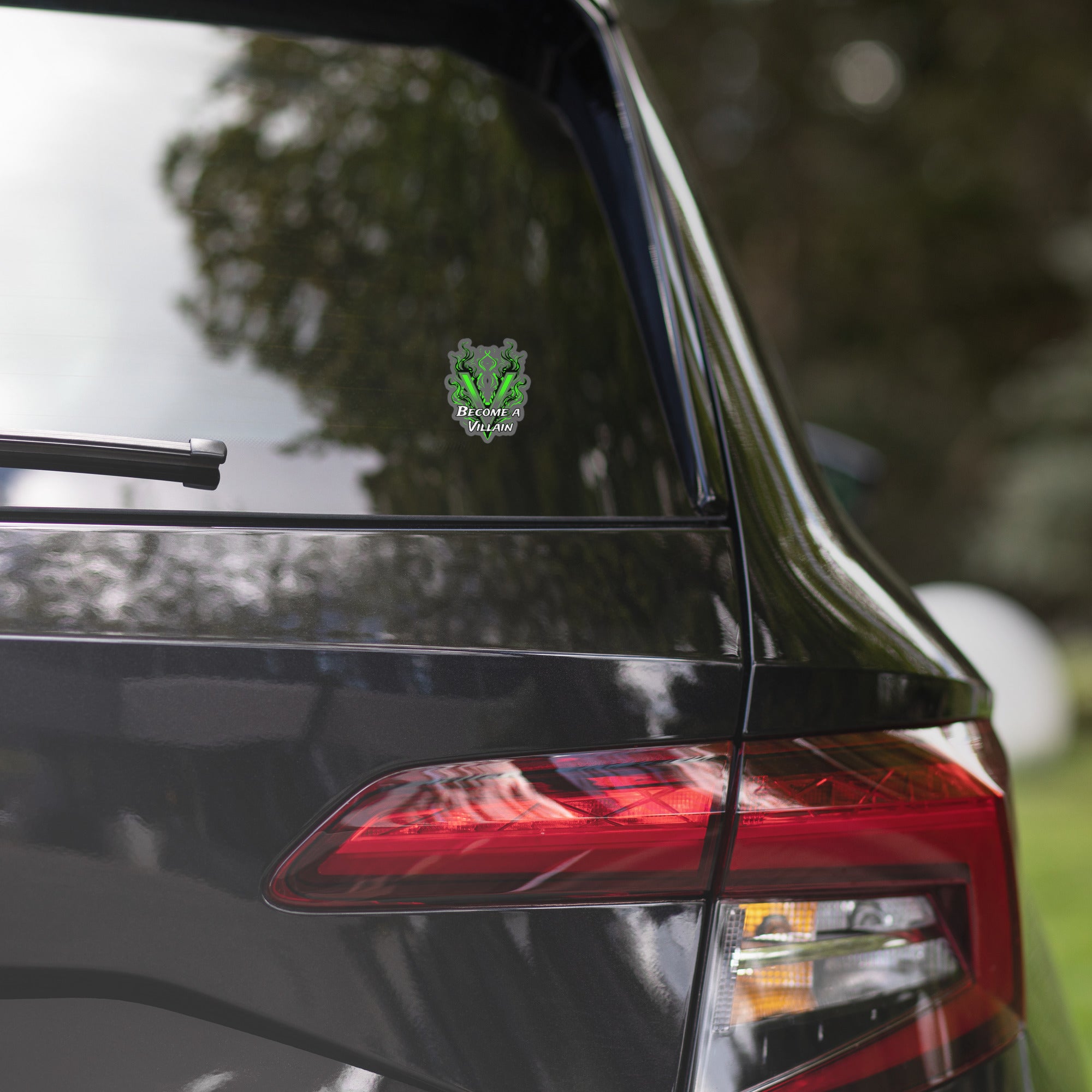 Villain Emblem Sticker - Venomous Emerald – Become A Villain